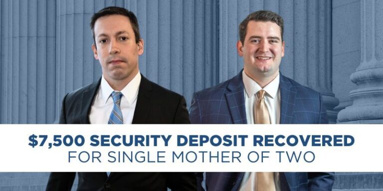 Keches Law Attorneys Anthony Gill, Michael Glennon recover $7,500 for ...